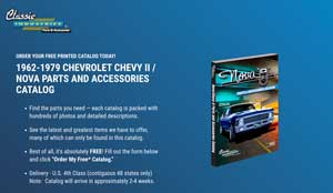 1962-1979 Chevrolet Chevy II / Nova Restoration Parts Catalog
